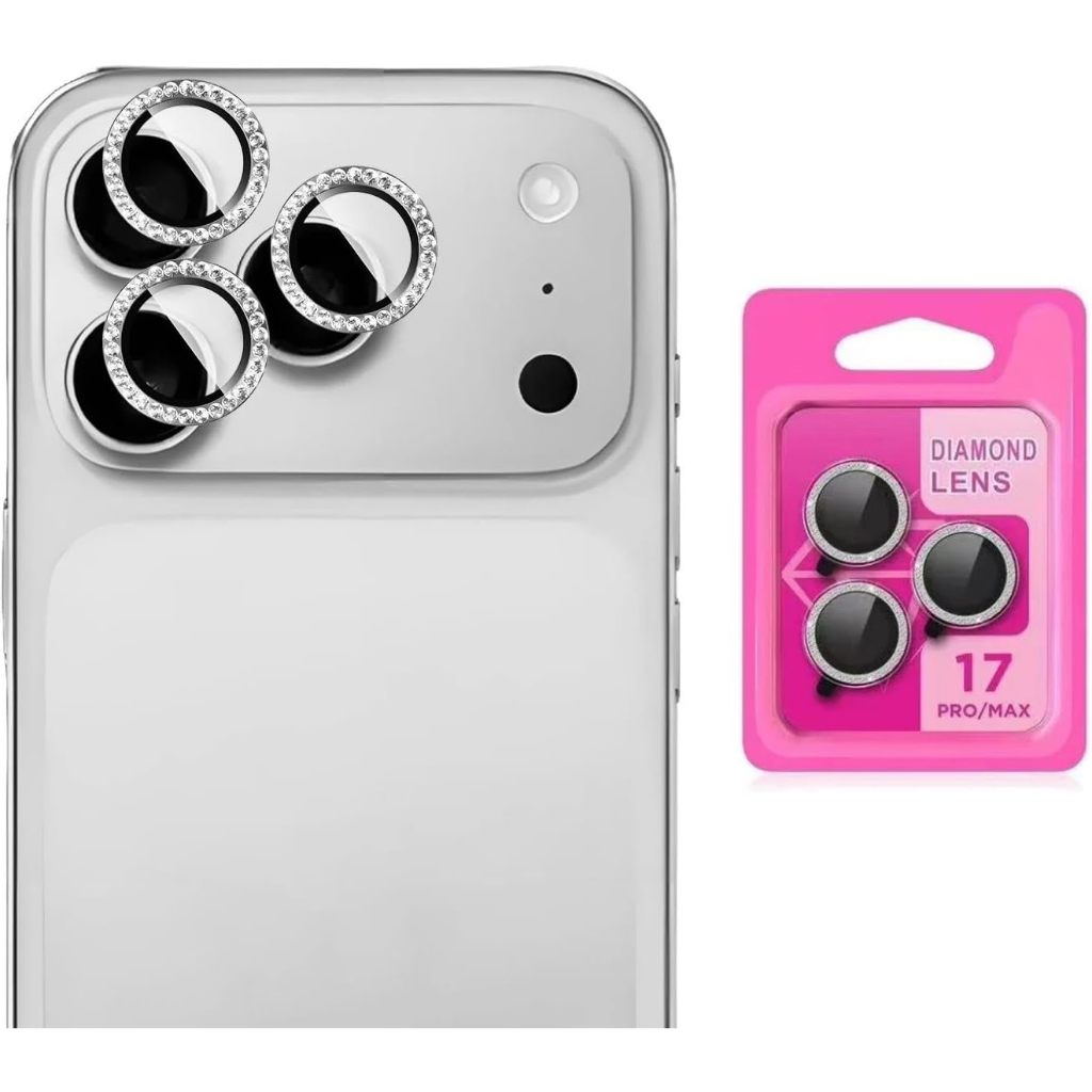 Jual 1 Set RING 3 Camera DIAMOND Full Frame iPHONE 17 / 17 PRO / 17 ...