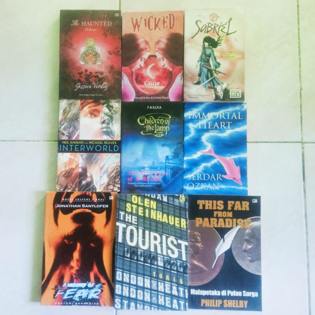 Jual Buku Novel Thriller Terjemahan; THE TOURIST, MALAPETAKA DI PULAU ...