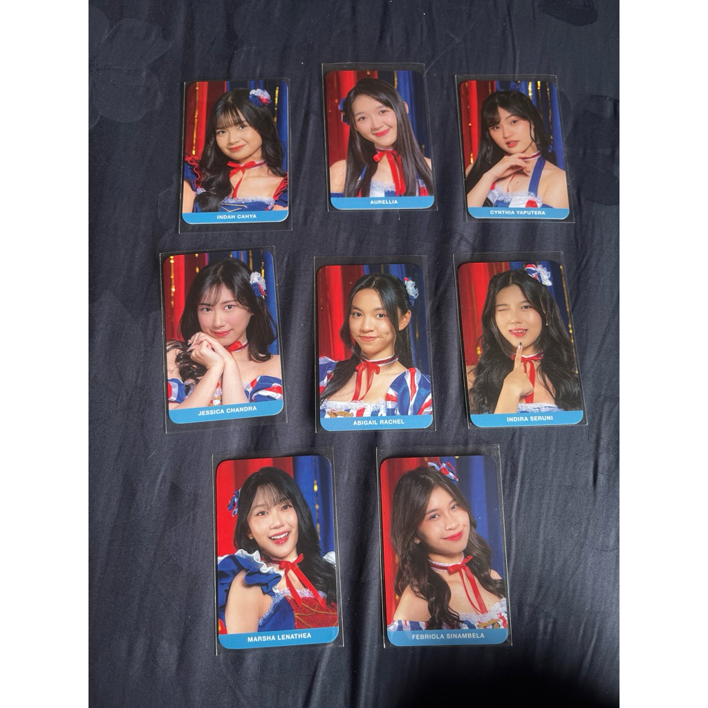 Jual Photocard OFFICIAL JkT48 26th single Wonderland | Marsha, Cynthia ...