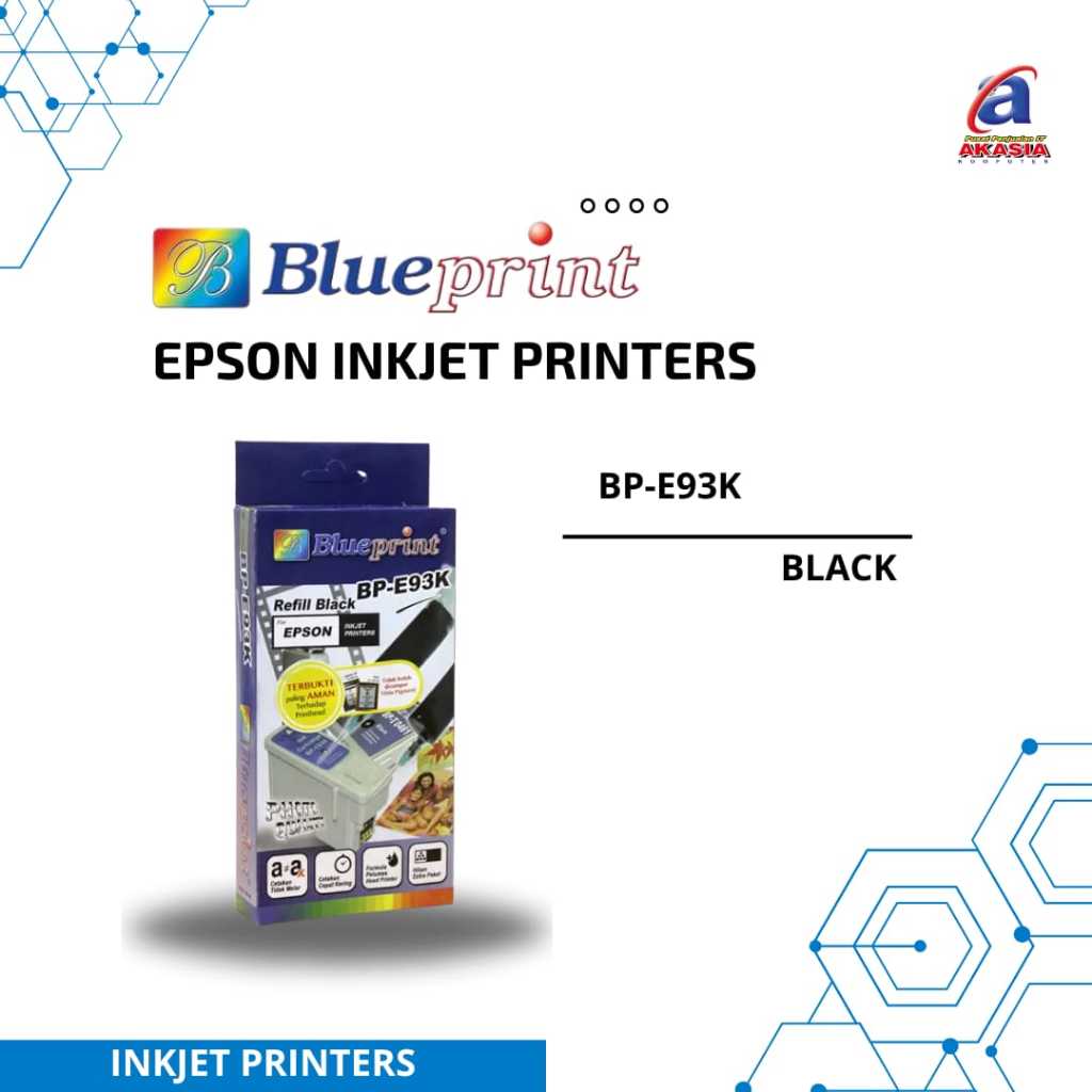 Jual BLUEPRINT EPSON INKJET PRINTERS BP - E93K Black | Shopee Indonesia