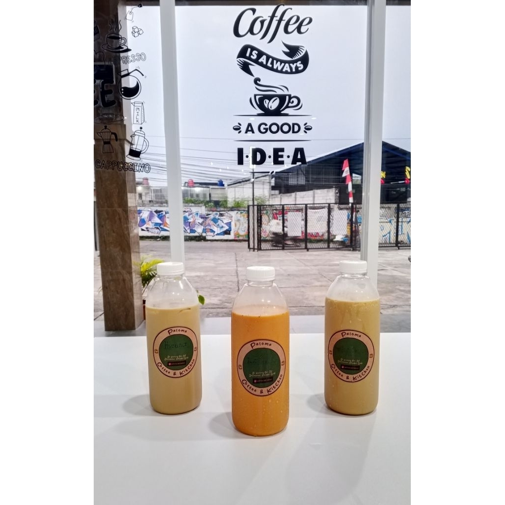 Jual PALOMA Coffee Botol 1000 ML Ready to Drink (RTD) | Shopee Indonesia