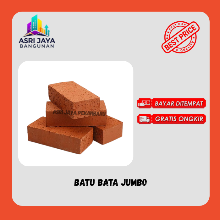 Jual Batu Bata Merah Besar / Harga satuan / harga Pcs | Shopee Indonesia