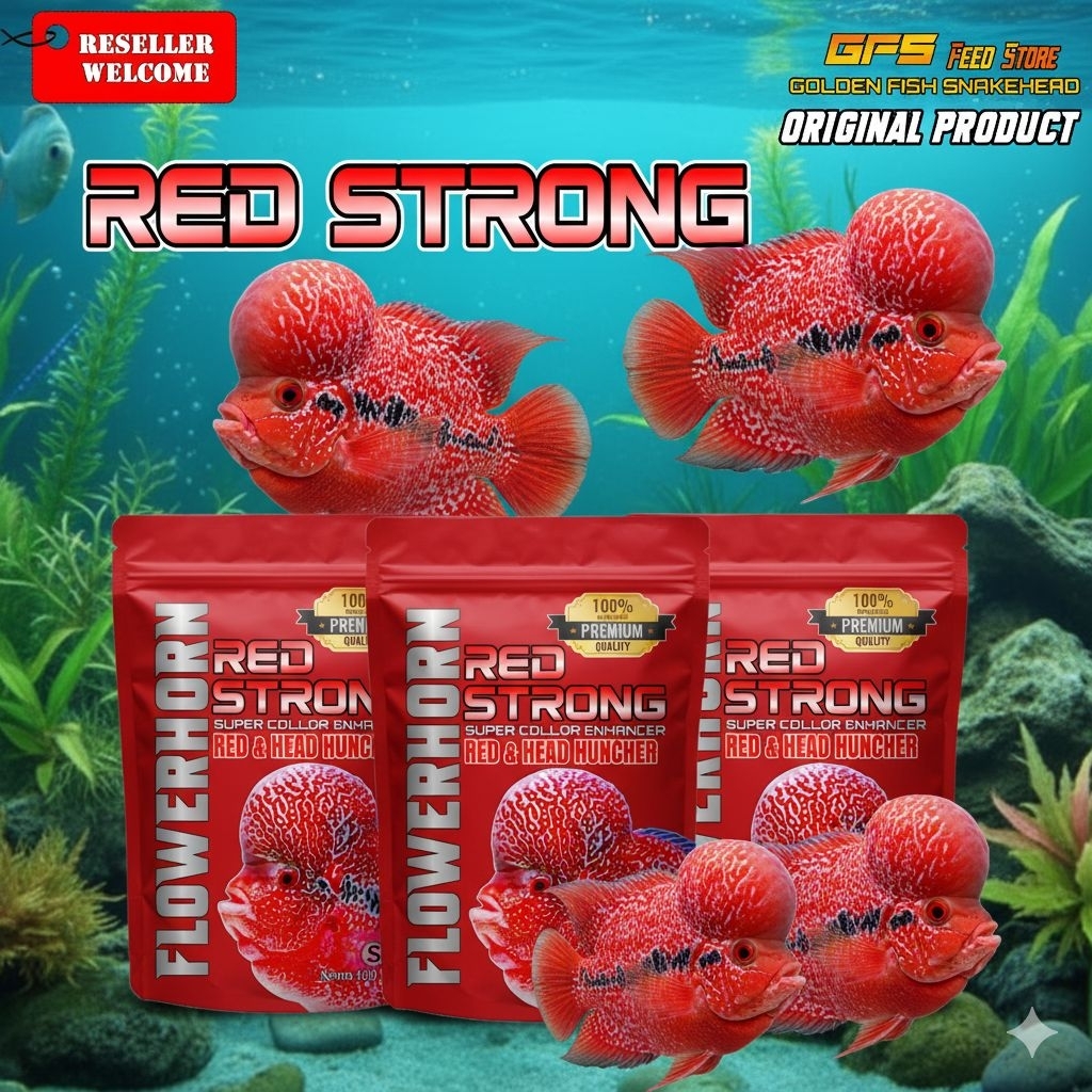 Jual Pelet Louhan RED STRONG 100 GRAM | Shopee Indonesia
