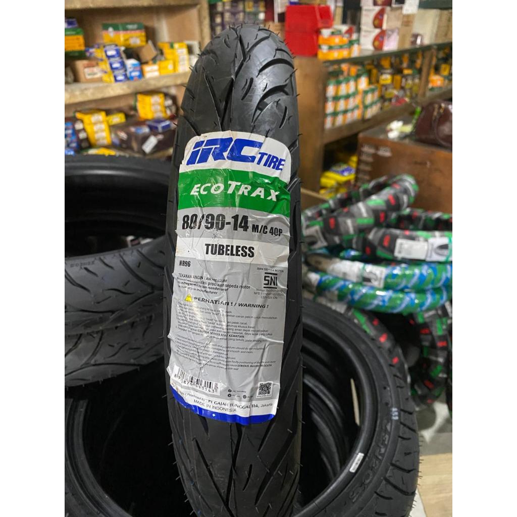 Jual BAN LUAR IRC ECOTRAX 80/90 - 90/90 RING 14 TUBELESS PT GAJAH ...