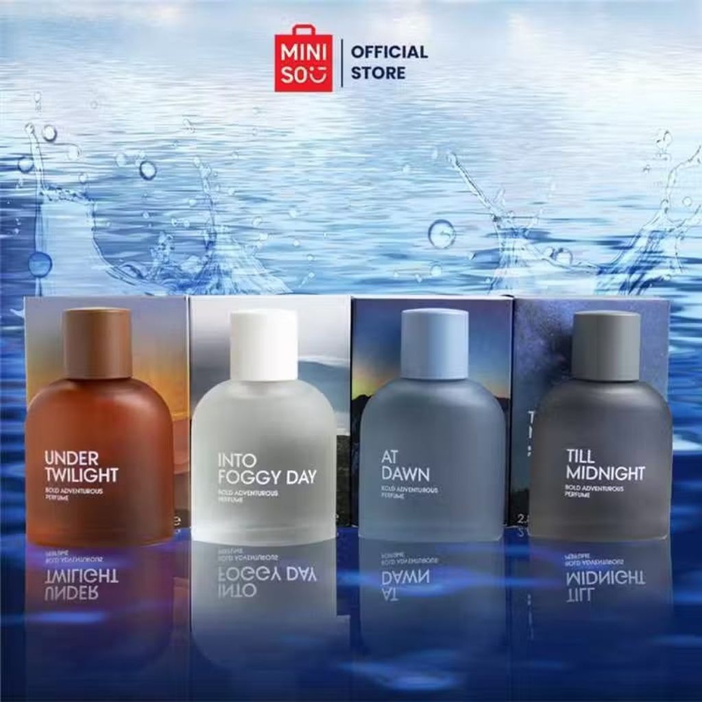 Jual Miniso Parfum Bold Adventurous Perfume 85ml | Shopee Indonesia