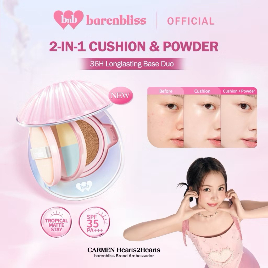 Jual BNB barenbliss Bloomvegan Better Me 2-in-1 Cushion & Powder ...
