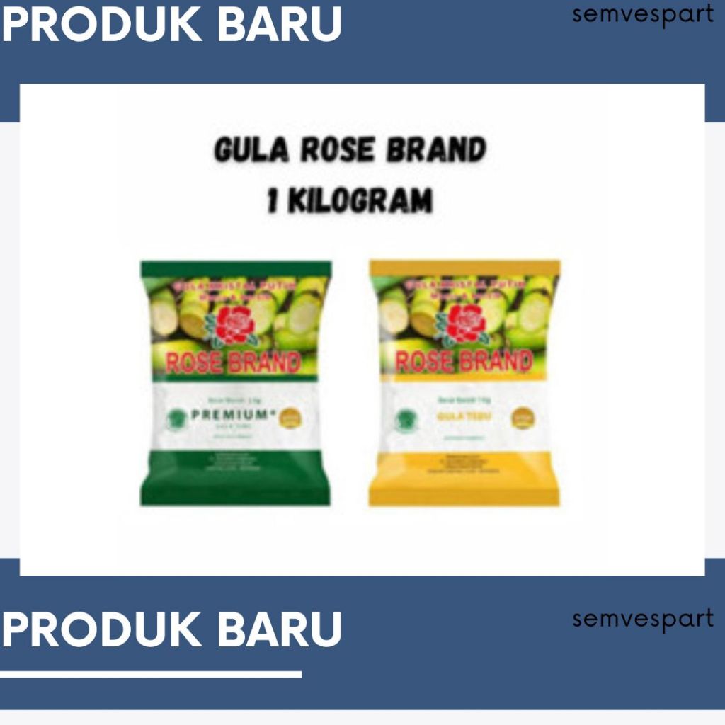 Jual GULA ROSE BRAND PREMIUM GULA PASIR 1KG | Shopee Indonesia