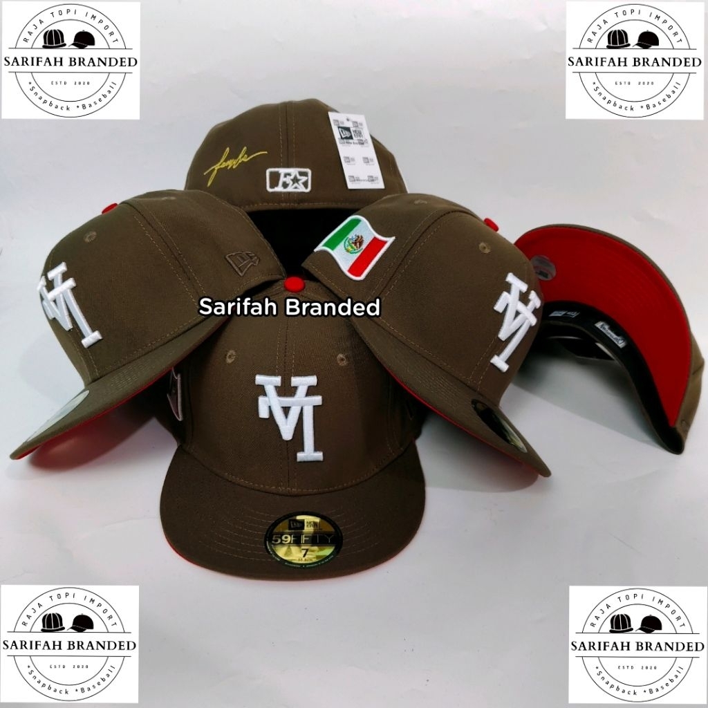 Jual Topi Fitted LA Terbalik - Topi Build Up LA Dodgers Upside Down ...