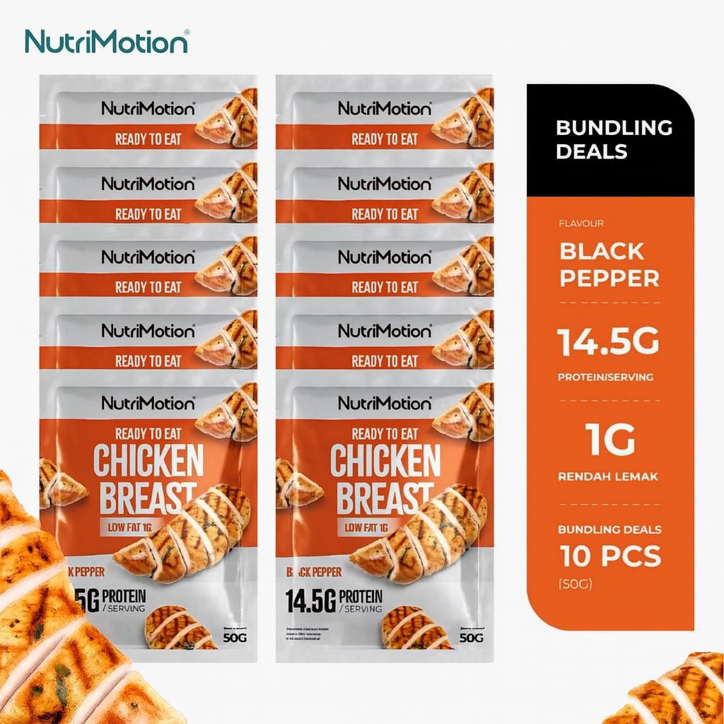 Jual NutriMotion - Ready To Eat Chicken Breast High Protein Low Fat ...