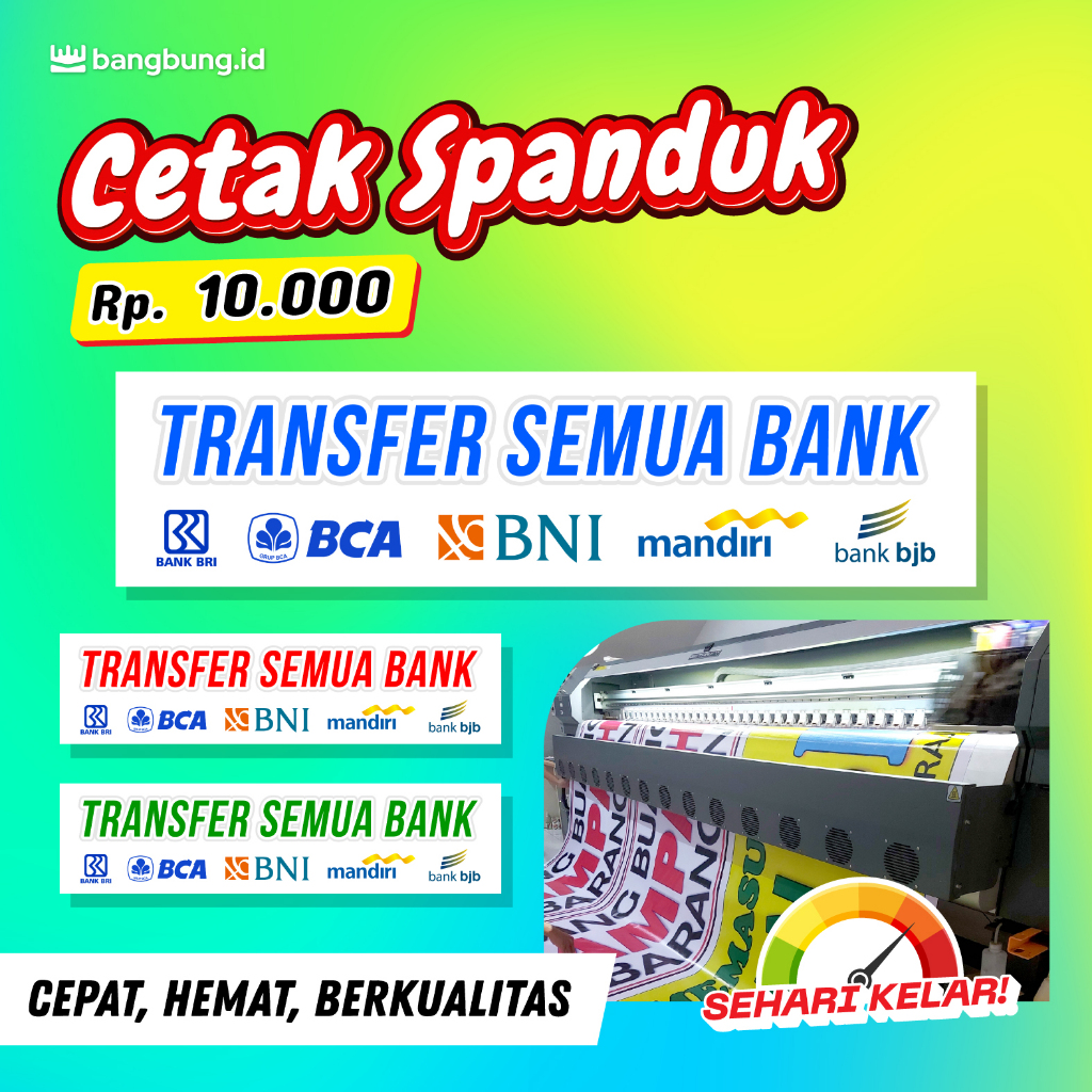 Jual CETAK SPANDUK TERMURAH | CETAK BANNER | SPANDUK MURAH | TRANSFER ...