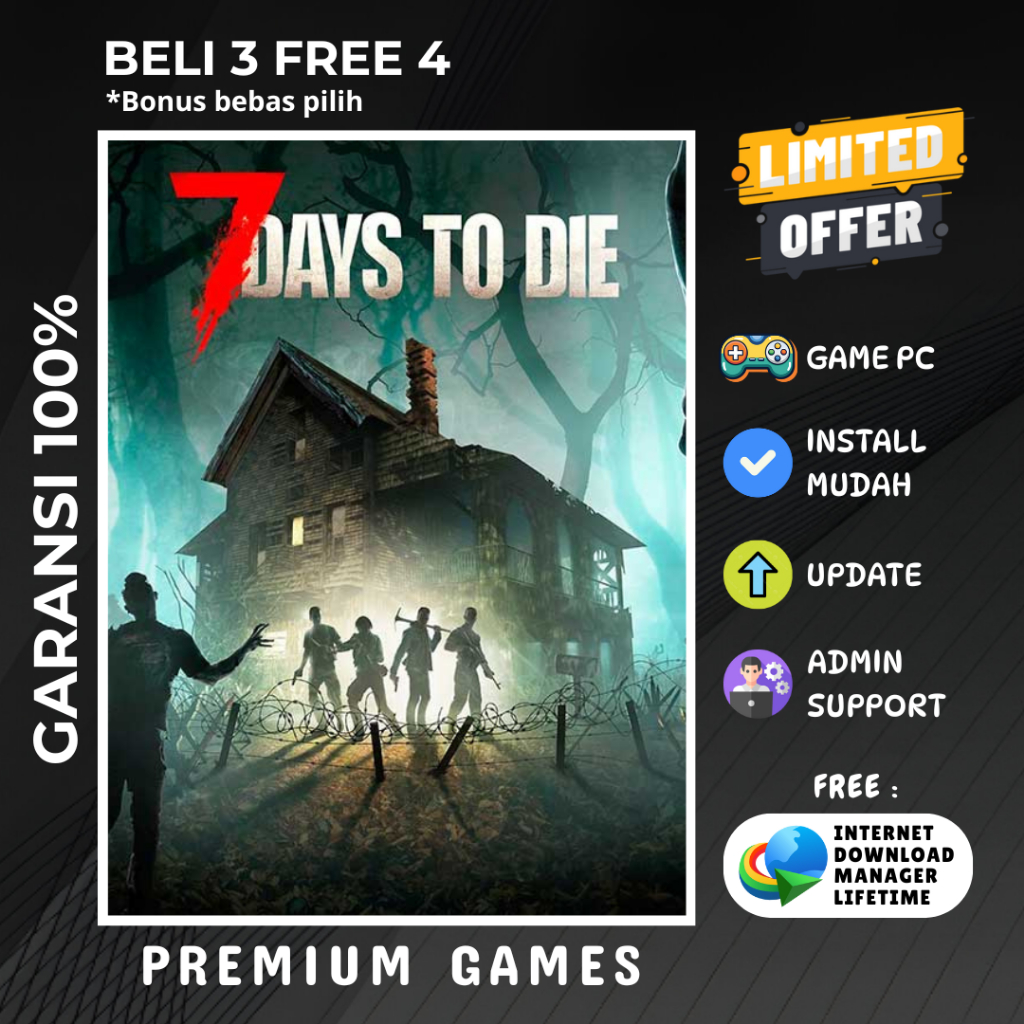 Jual 7 Days to Die | Game PC | Game Laptop | Game Komputer | Shopee ...