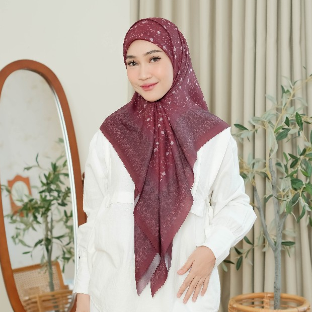 Jual SOFEEYA - Kerudung Segi Empat Seri Malaya Ukuran 110x110 & Hijab ...