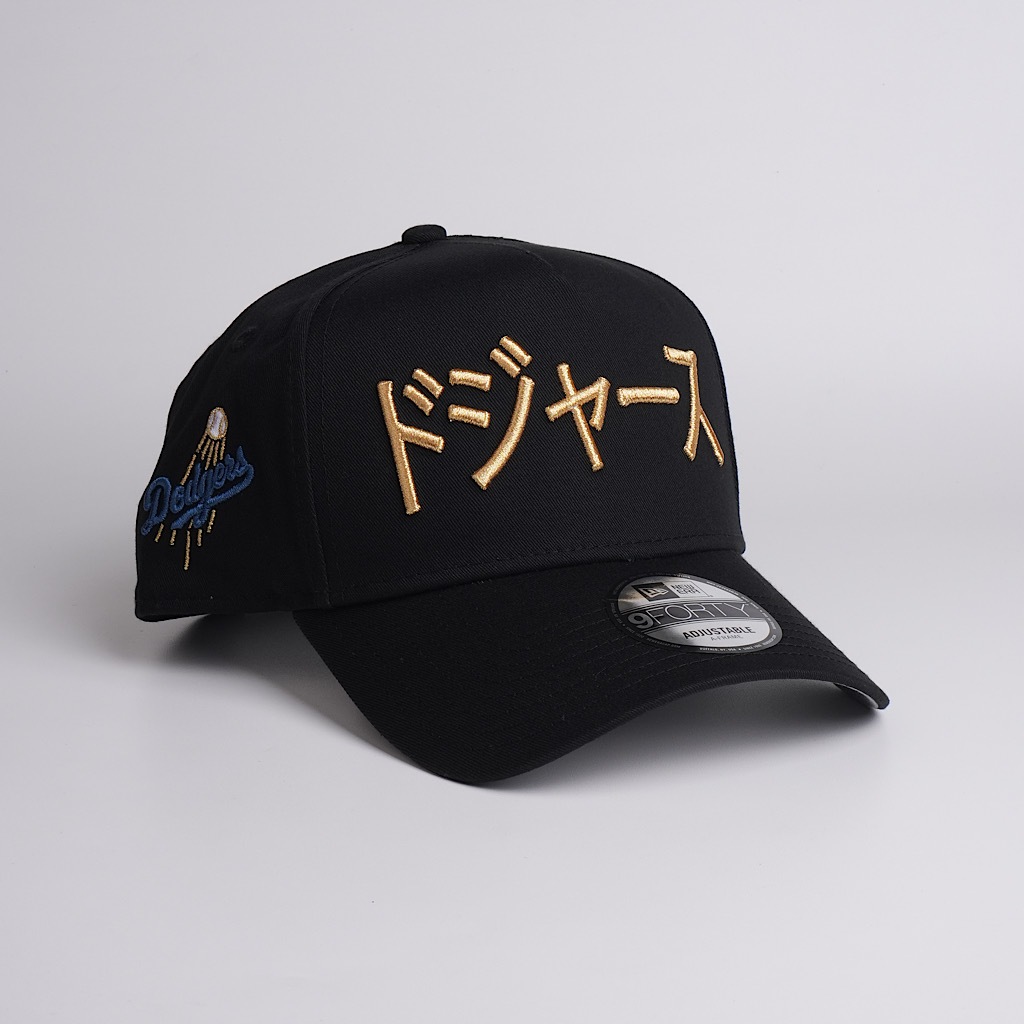 Jual Topi New Era Original Los Angeles Dodgers Kanji Japan Gold ...