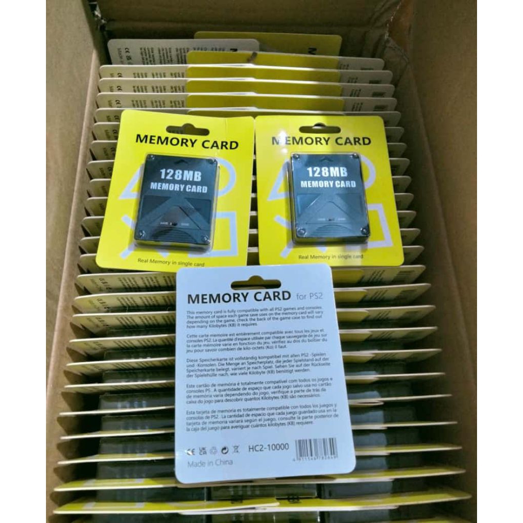 Jual MC PS2 128MB / 8MB/16MB/32MB/64B/MEMORY CARD PS2 8/16/32/64MB ...