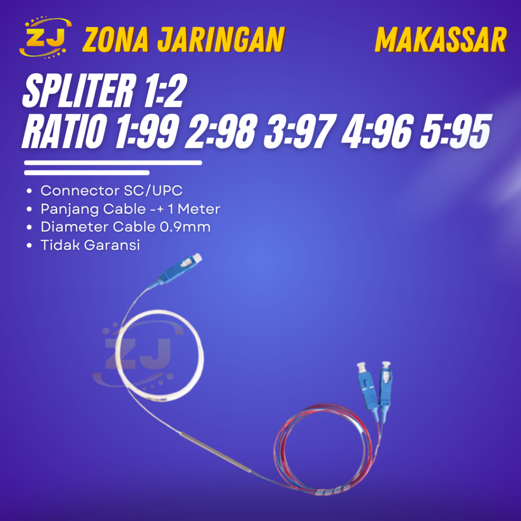 Jual Tarmoc Splitter 1:2 RATIO | Spliter Rasio 1:99 2:98 3:97 4:96 5:95 ...