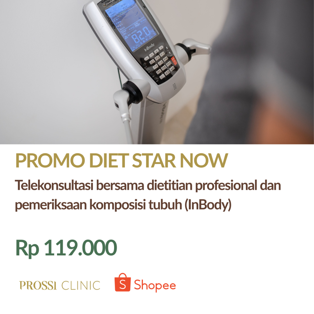 Jual PROMO DIET STARTS NOW! (Body Composition Analysis + Telekonsul ...