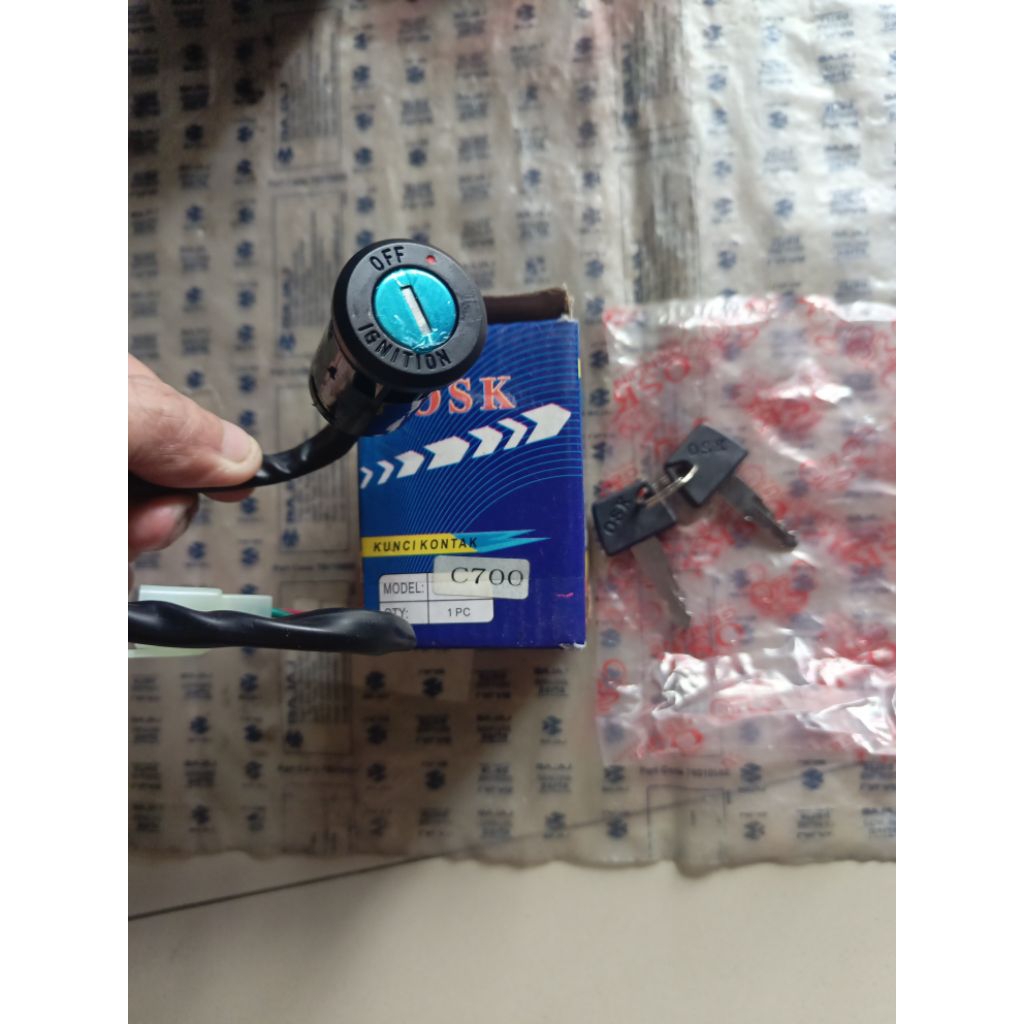Jual KONCI KONTAK C700 KUNCI KONTAK MOTOR C700 - MERK OSK | Shopee ...