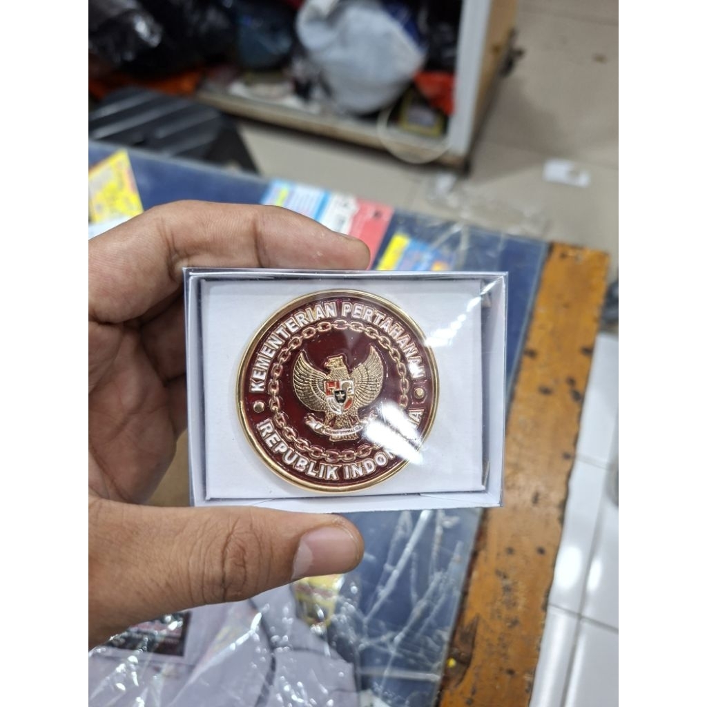 Jual pin kemhan/logo ecing kemhan premium | Shopee Indonesia