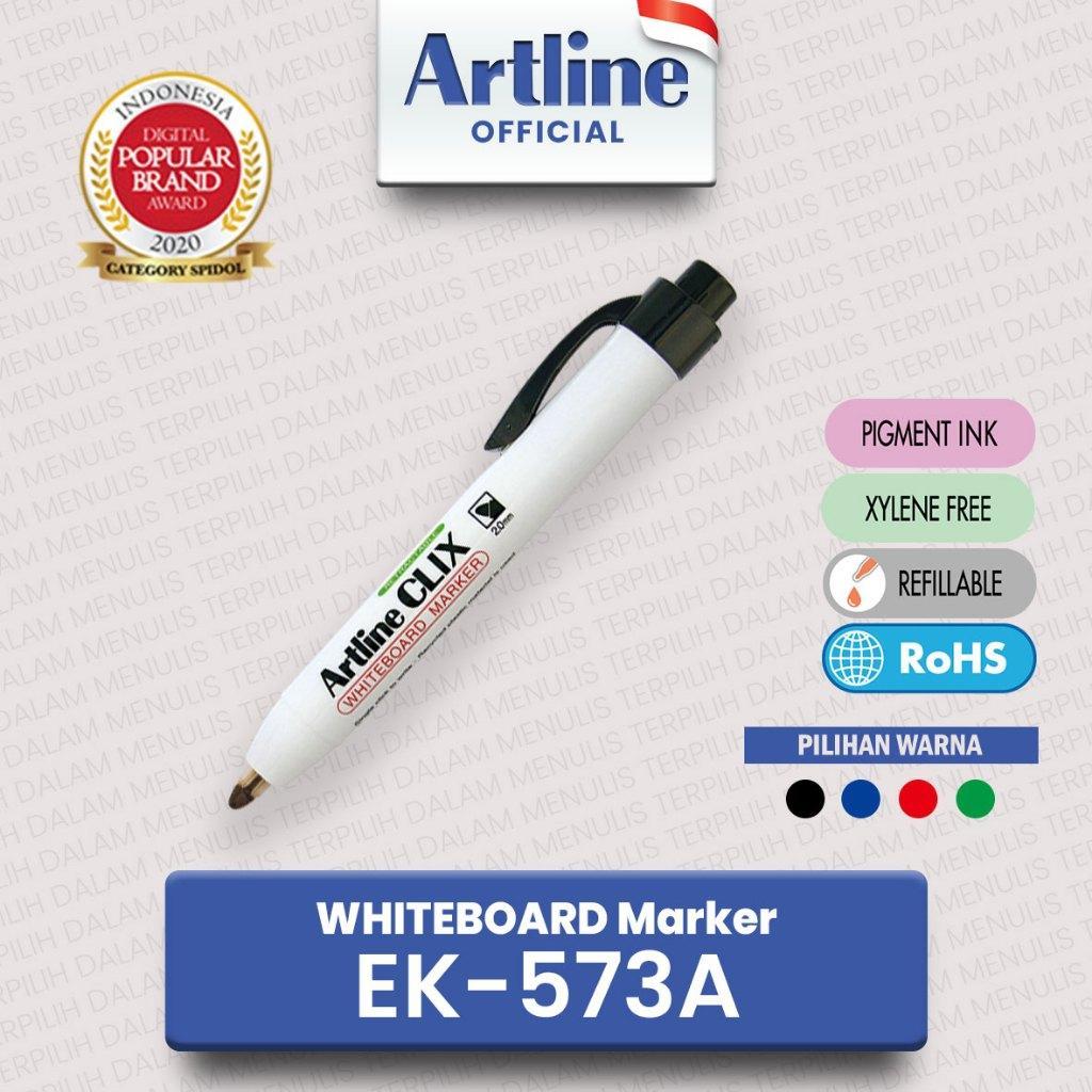 Jual Artline Clix Retractable Whiteboard Marker EK-573A 2.0MM | Shopee ...