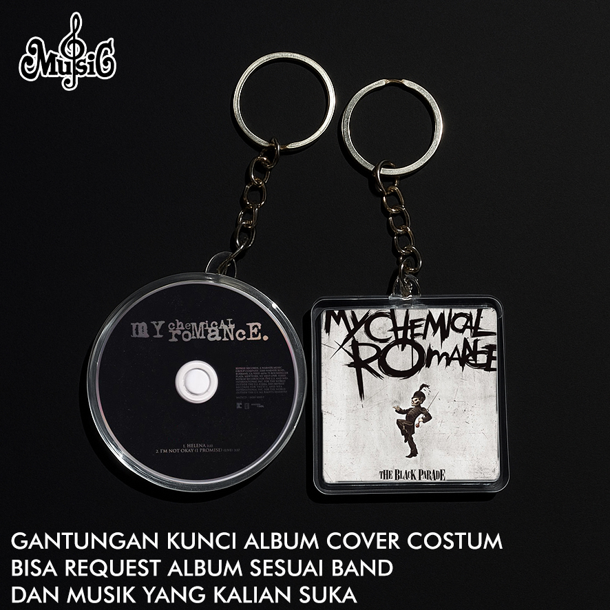Jual Request Costum Gantungan Kunci CD + Cover Album Band Nirvana Bruno ...