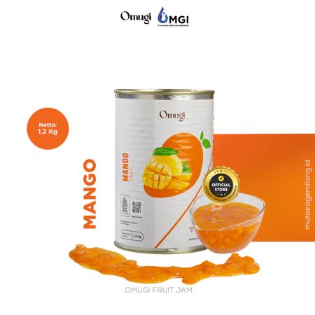 Jual Omugi Jam Mango 1.2kg / Selai Buah Mangga 1.2kg | Shopee Indonesia