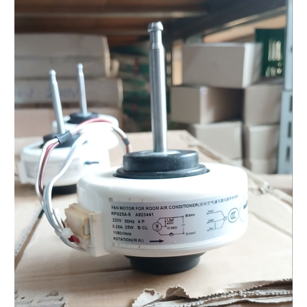 Jual Fan motor indoor AC PANASONIC 2PK 25W RPG 25A-5(A923441) | Shopee ...