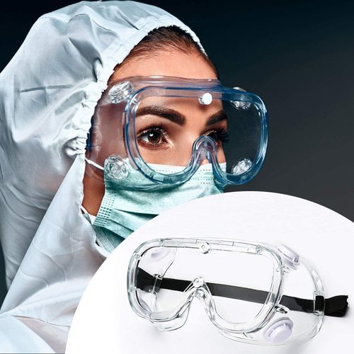 Jual Kacamata Safety Goggles Work Laboratory Eyewar Anti Fog Kacamata ...