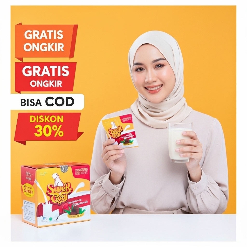 Jual Supergoat Susu Kambing Etawa Bubuk Original Super Goat Aren 1 Box ...
