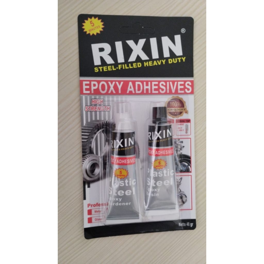 Jual Lem besi Epoxy heavy duty Adhesive/epoxy steel filled heavy duty ...