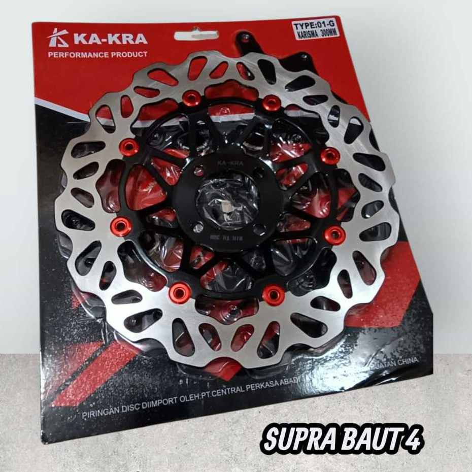 Jual Disc Brake COPY PSM Piringan Cakram Depan MOS 300MM Supra X 100 ...