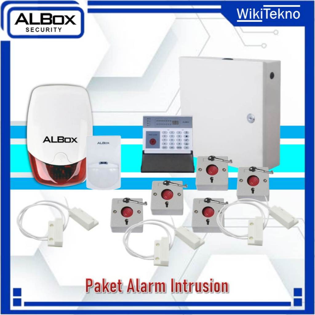 Jual Paket Alarm Albox ACP824PN - Alarm Keamanan Anti Maling - Security ...