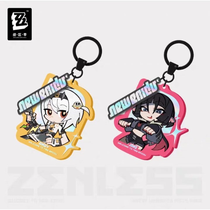 Jual ZZZ Official – Anby [Soldier 0] & Jane Doe Acrylic Pendant ...