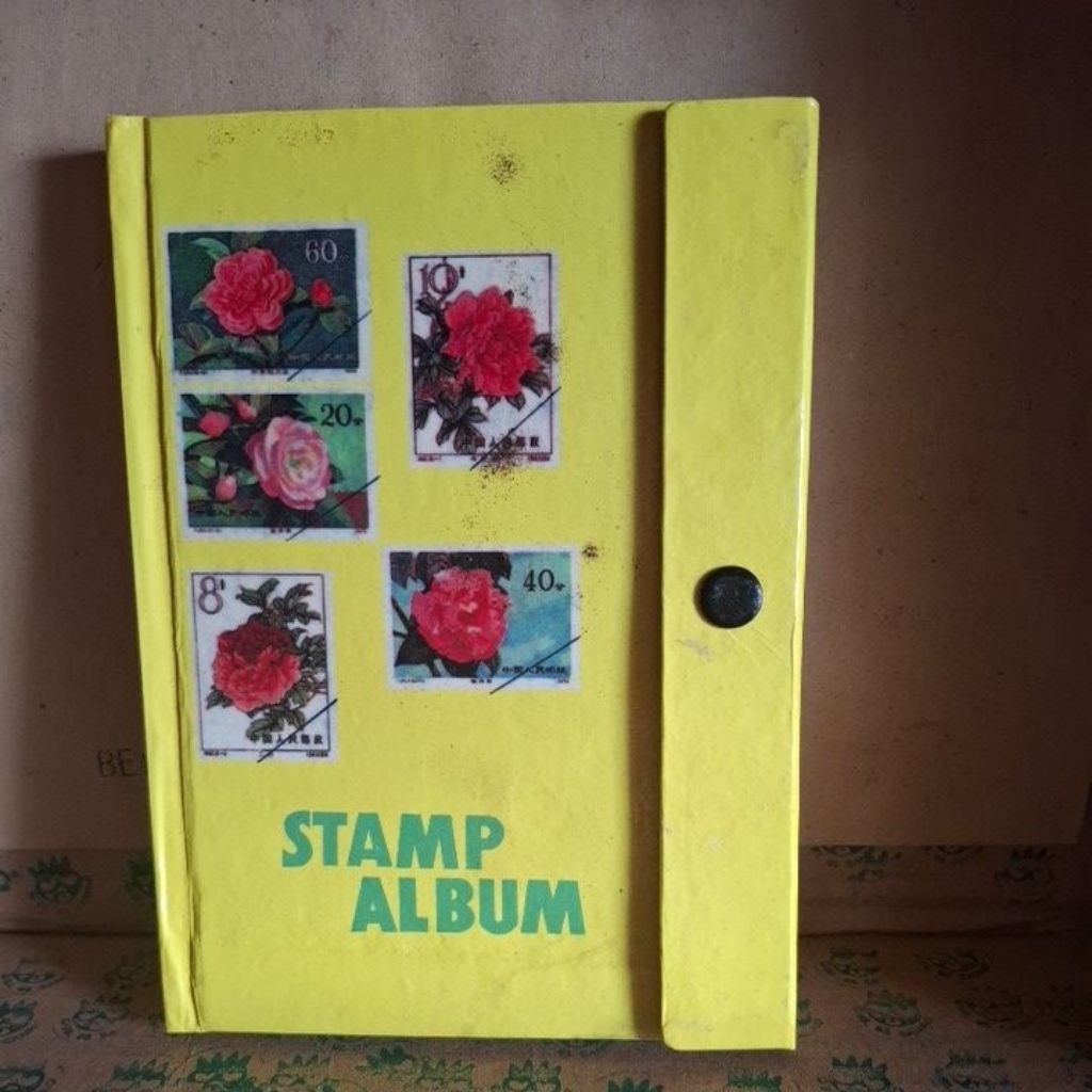Jual (pcs) album perangko jadul / stampal album/ stamp album pakai ...