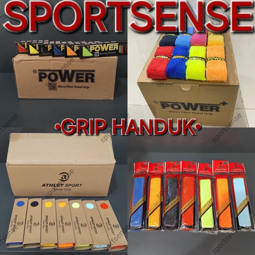 Jual Grip Handuk Micro Fiber Tipis Tebal Badminton Star Power Athlet ...