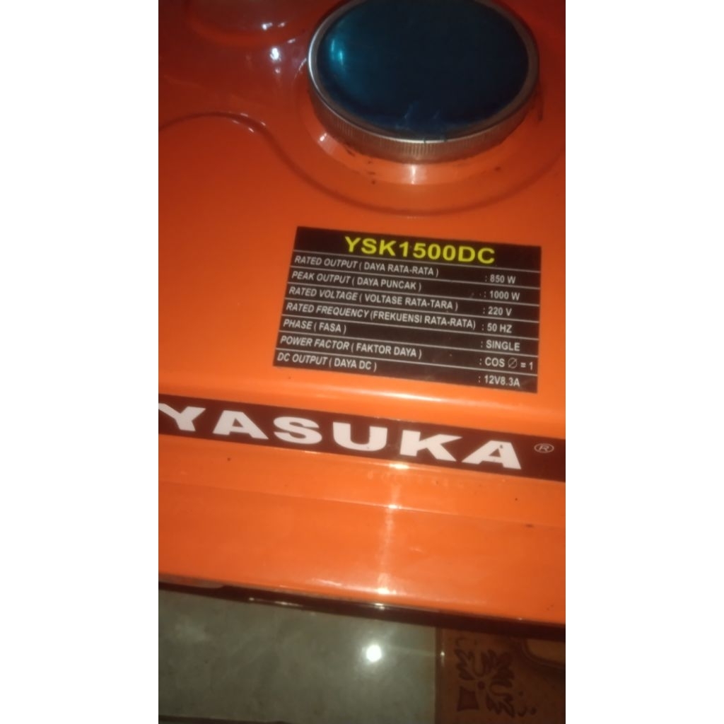 Jual genset yasuka 1000 watt | Shopee Indonesia