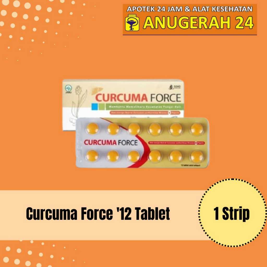 Jual Curcuma Force isi12 Tablet | Shopee Indonesia