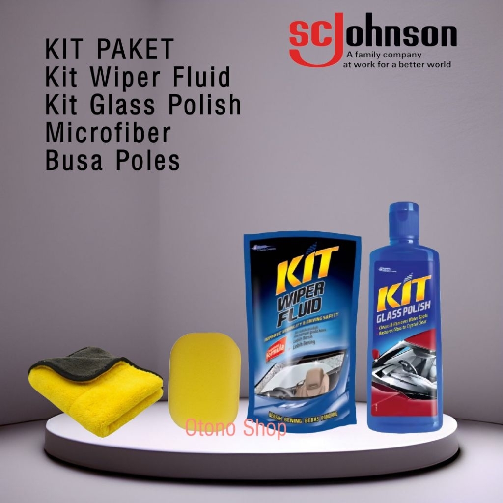 Jual Kit Paket - Perawatan Kaca Mobil - Kit Glass Polish | Shopee Indonesia