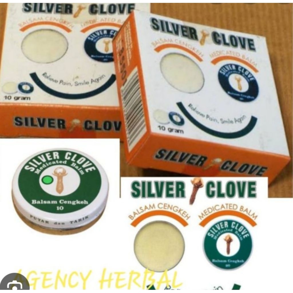 Jual Balsem Silver clove/balm silver clove/balsem cengkeh | Shopee ...