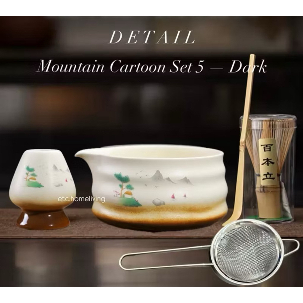 Jual Matcha/Chawan Bowl with Spout + Alat Teh Jepang Lengkap Pair ...
