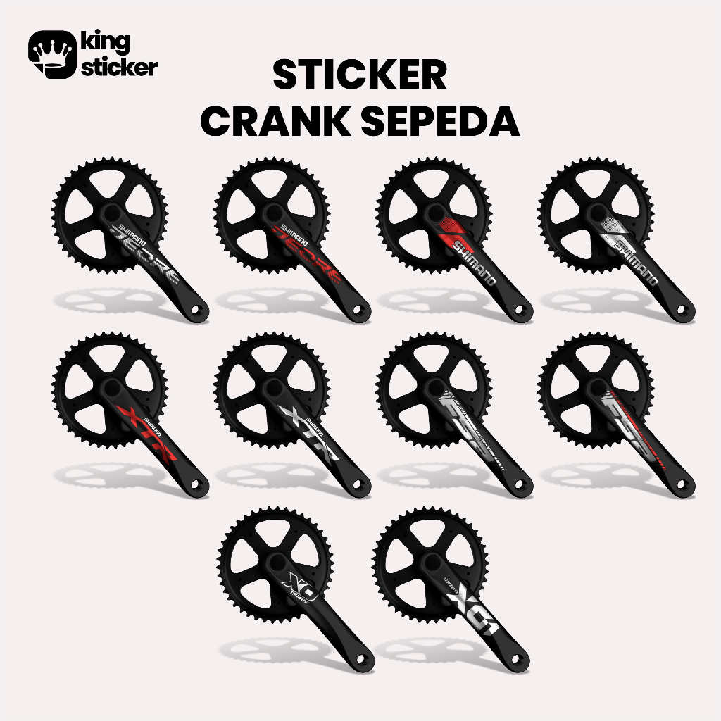 Jual [PROMO] Sticker Decal Crank Sepeda MTB - Decal Pedal Sepeda MTB ...