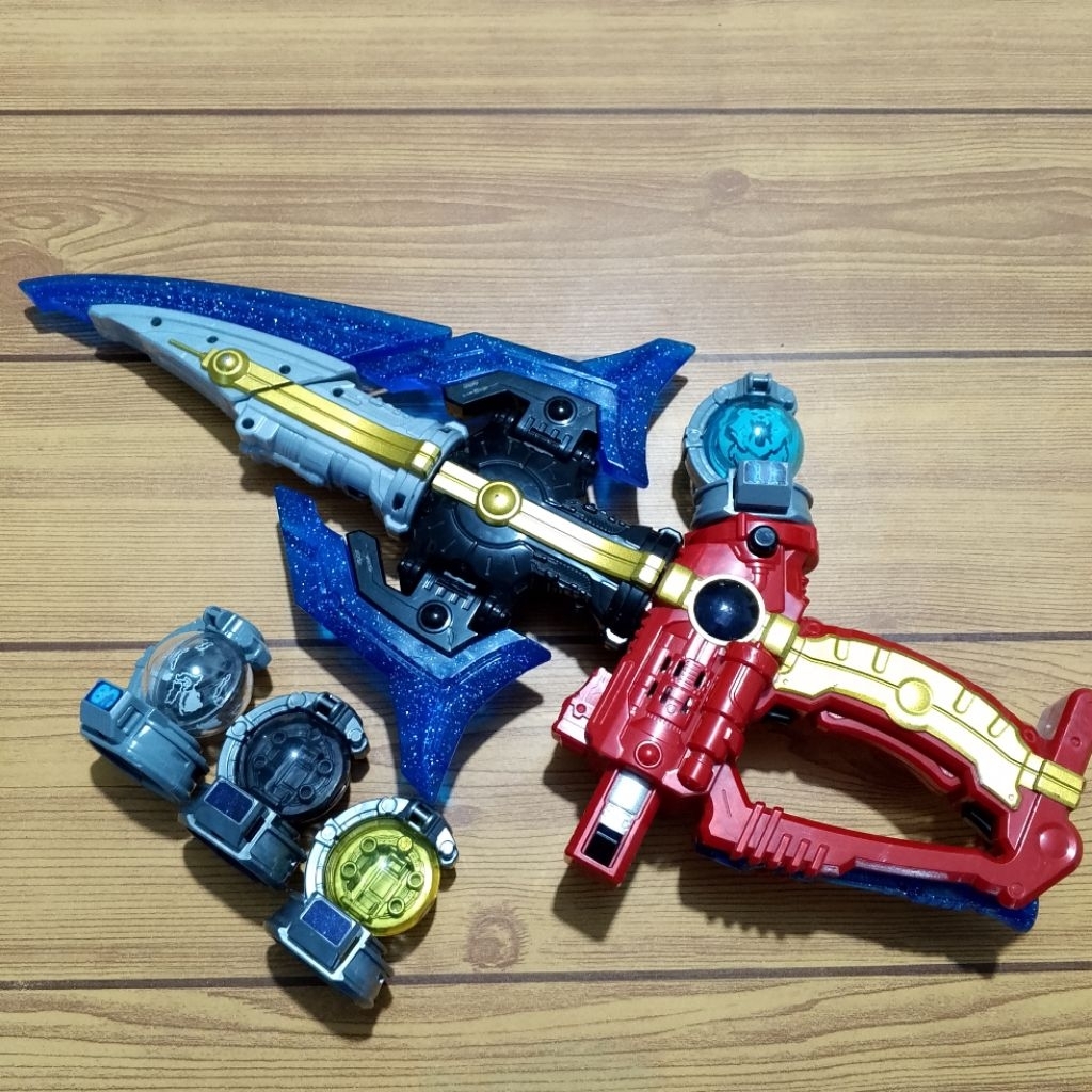 Jual DX Weapon Kyuranger Kyutama Set Super Sentai Kyuranger Original ...