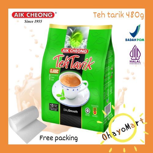 Jual Aik Cheong Teh Tarik Classic / Milk tea instan / Aik cheong Teh ...