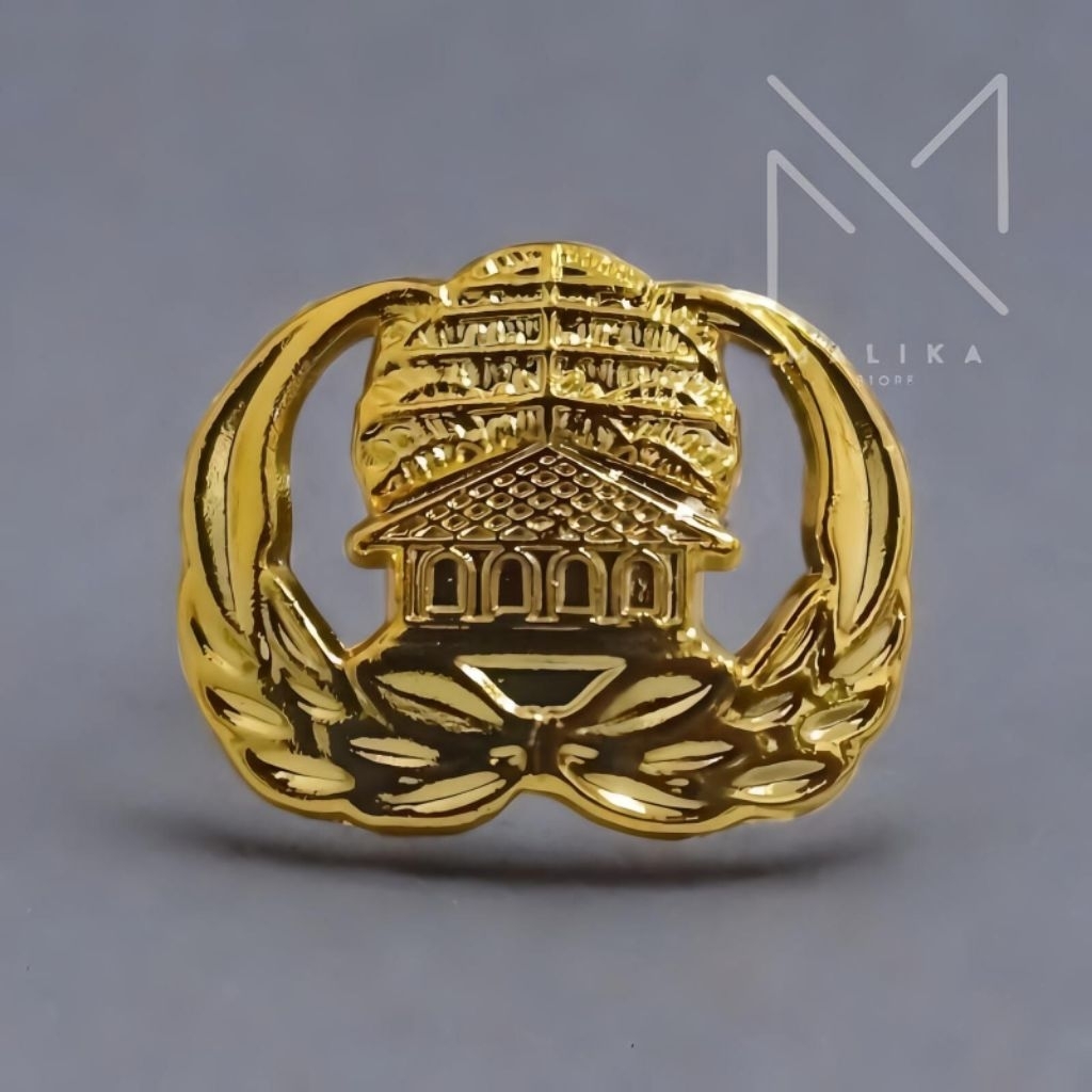 Jual Pin Korpri Premium ASN PNS Kuningan Asli Anti Karat Magnet dan ...