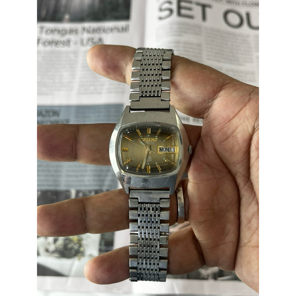 Jual Orient TV Quartz GM Beer Dial 1990's (Rare) | Shopee Indonesia