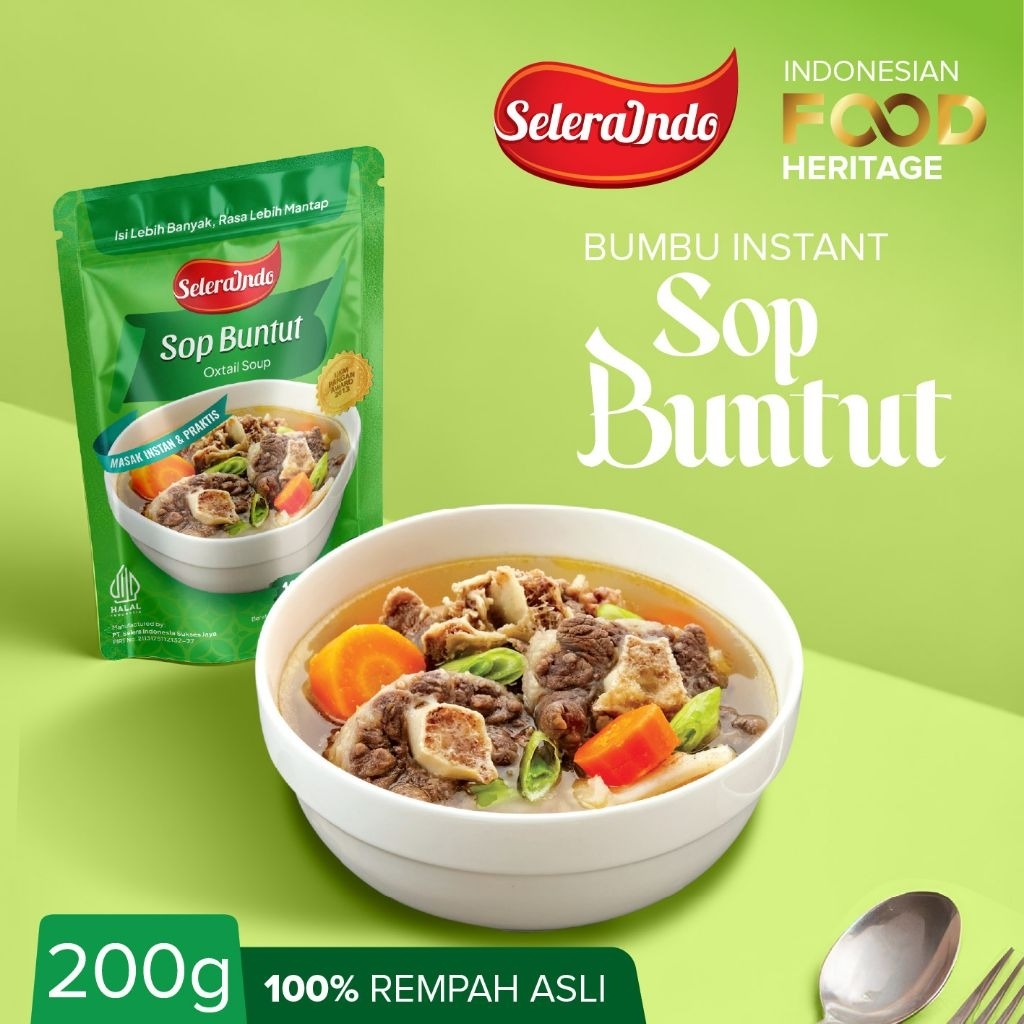 Jual Selera Indo Sop Buntut ( 200gr ) | Shopee Indonesia