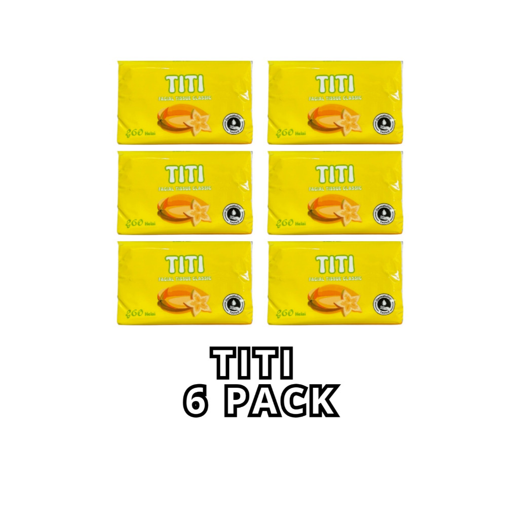 Jual Tissue titi 260 helai paket 6 pcs | Shopee Indonesia