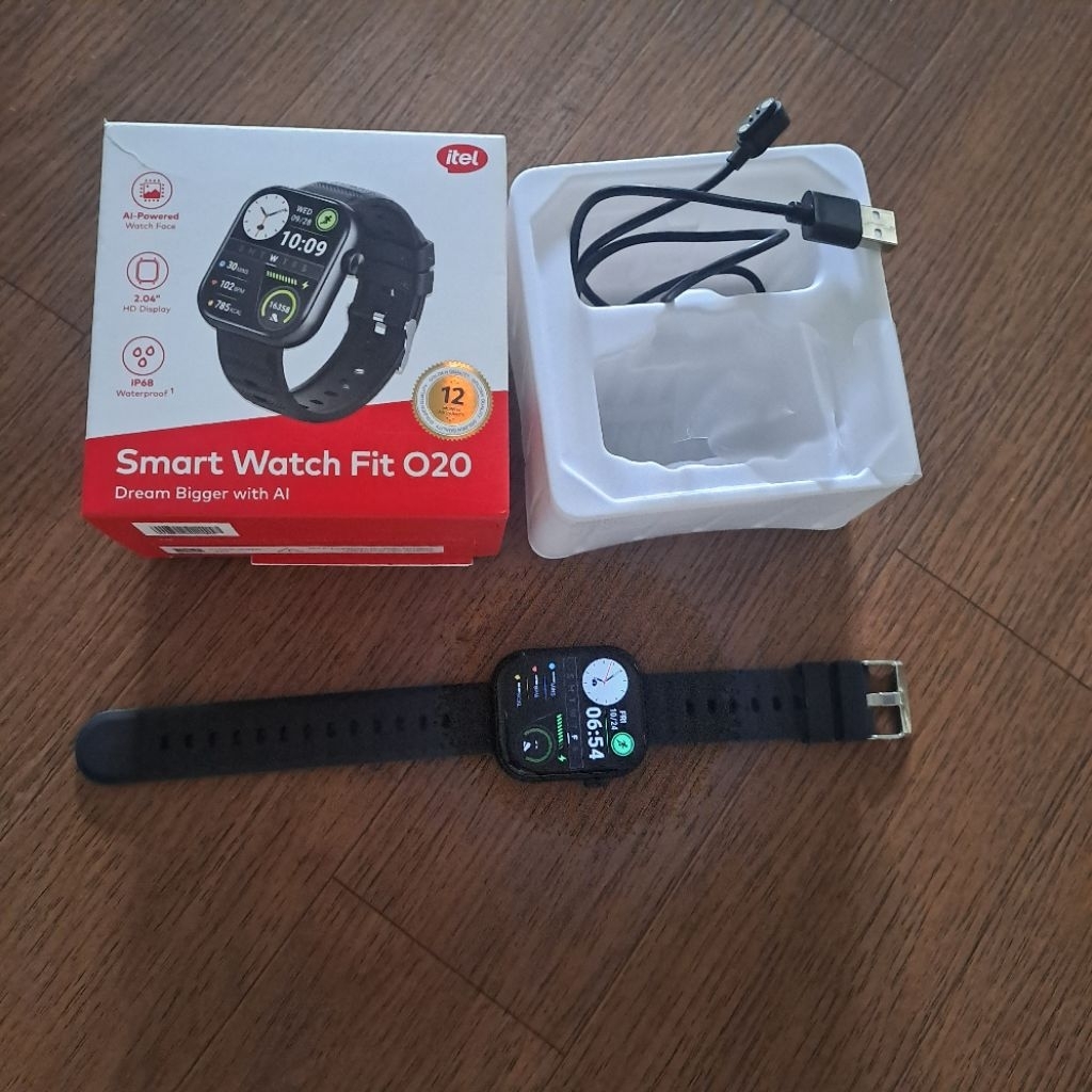 Jual smart watch itel (black) | Shopee Indonesia