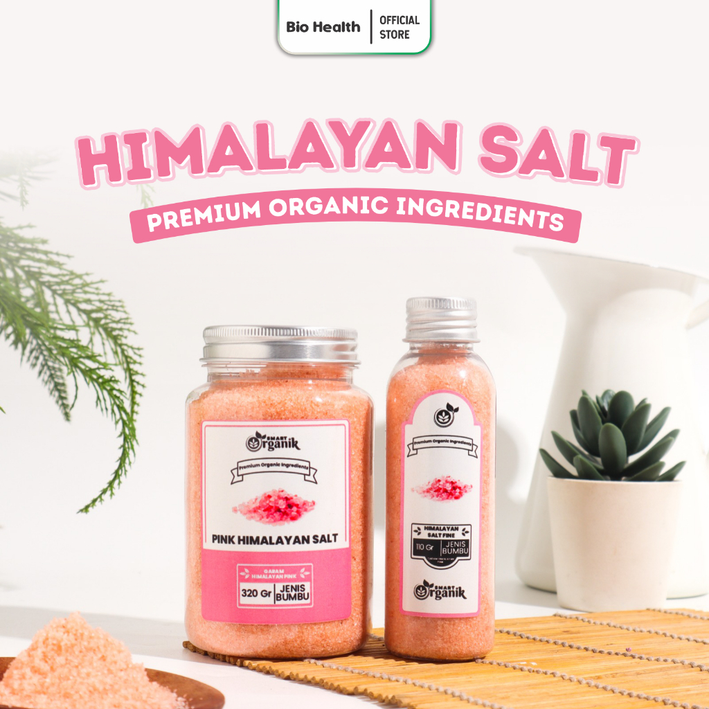Jual SMART ORGANIK Garam Himalayan Asli / Pink Himalayan Salt Bumbu ...