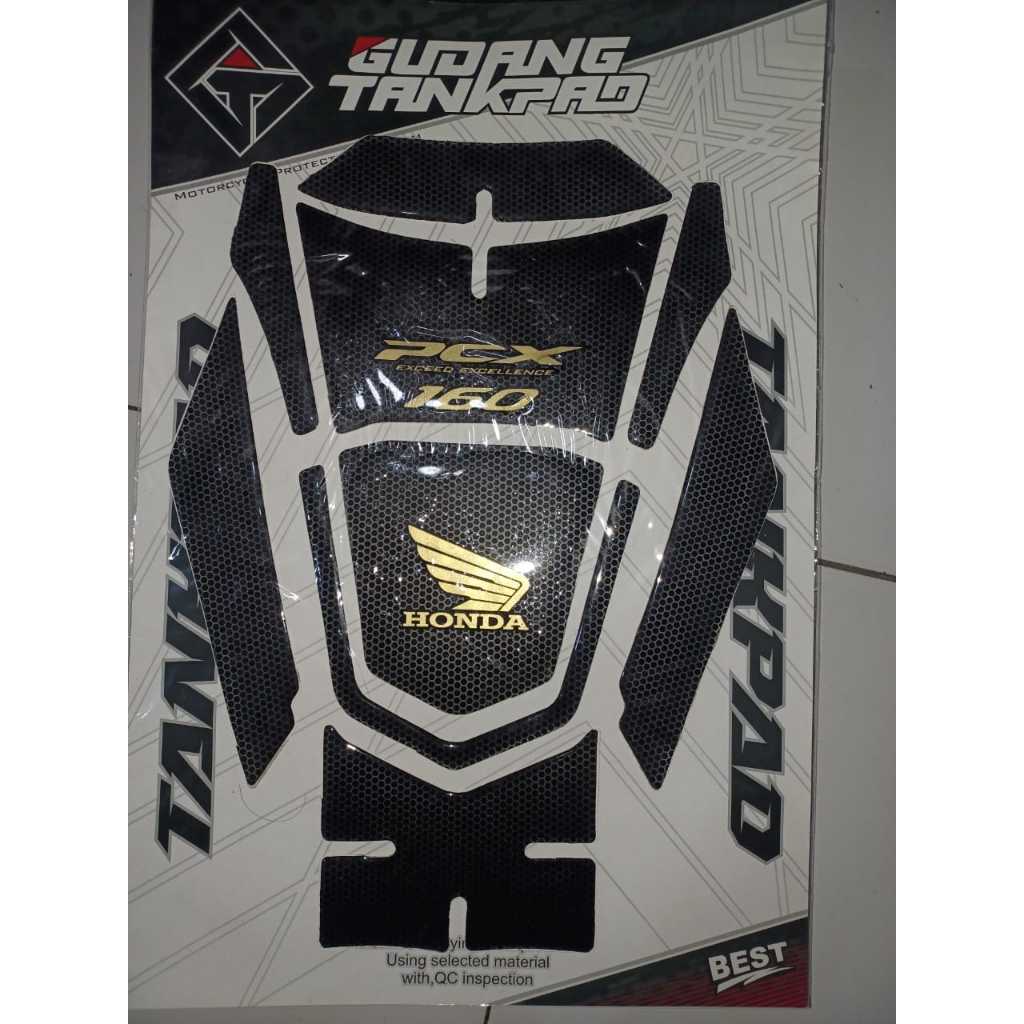Jual tangpad pcx 160 timbul sticker resin variasi dackpad tankpad motor ...