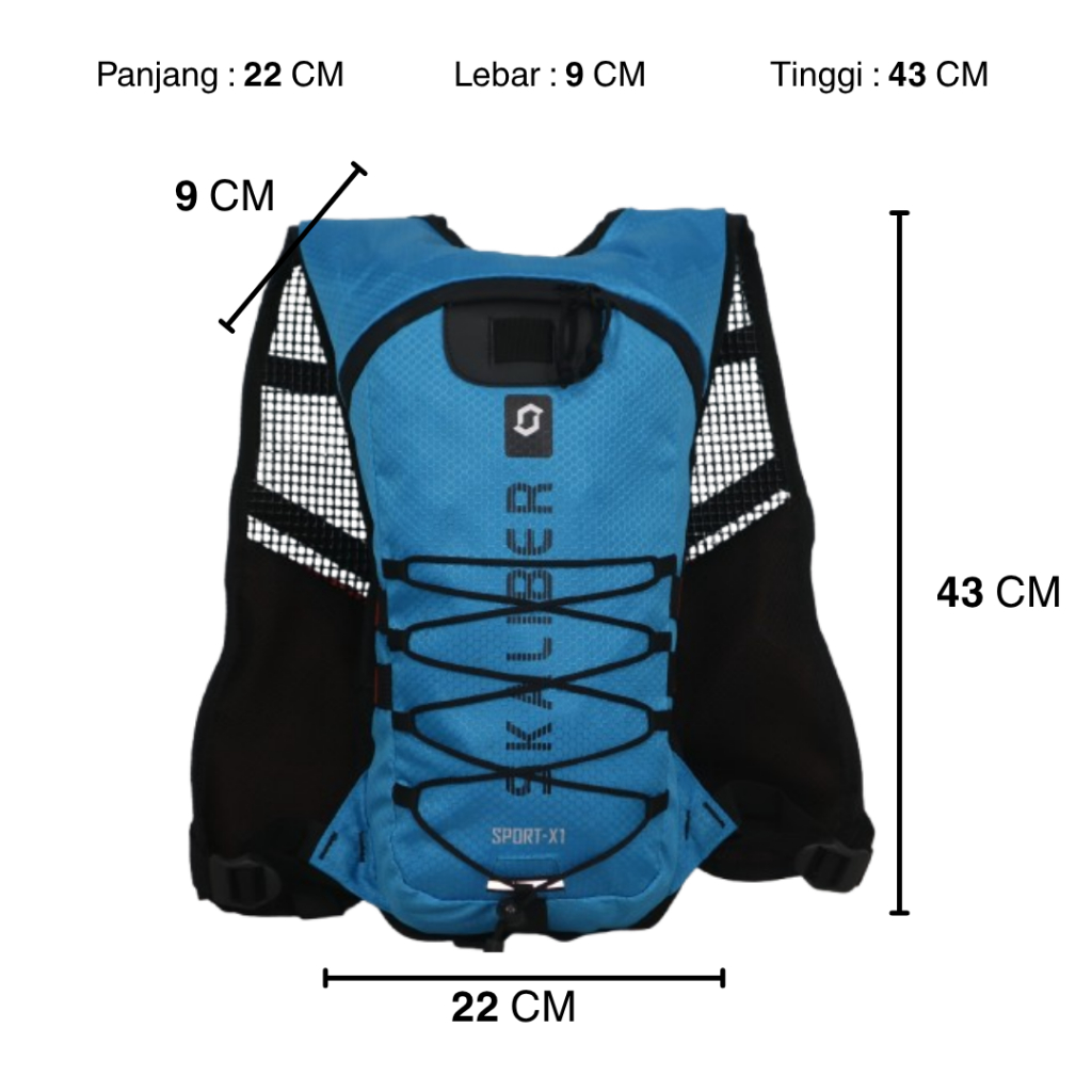 Jual Tas Hydropack Ultralight Trail Adventure Port Waterbladder Untuk ...